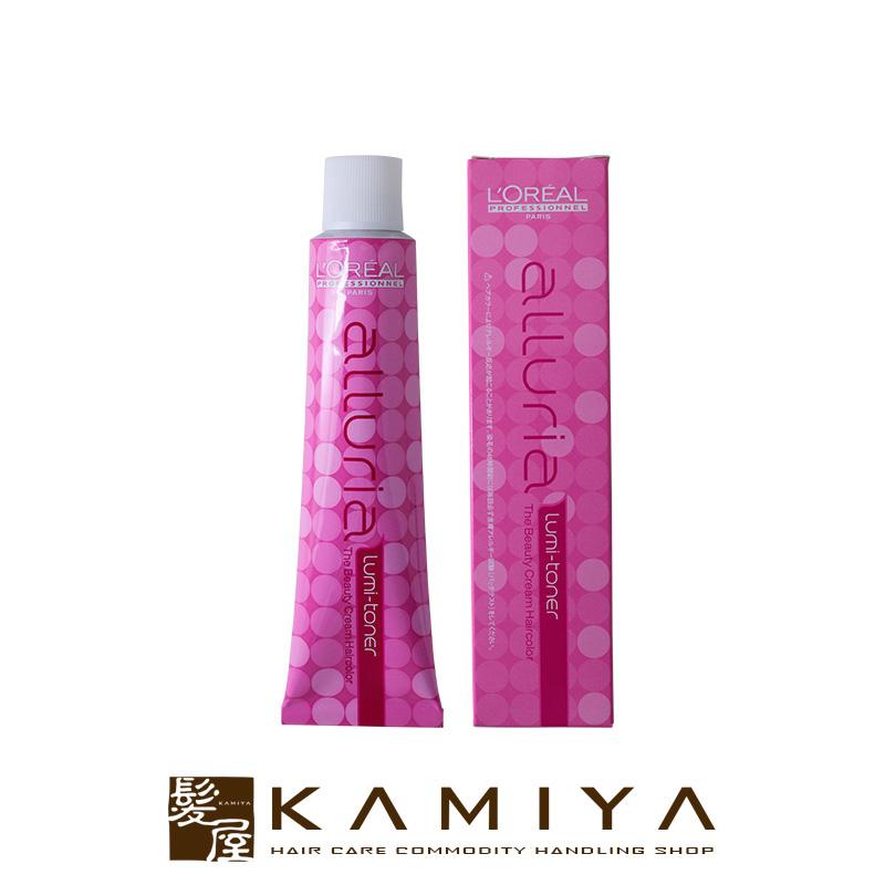 L'OREAL PROFESSIONNEL ロレアル プロフェッショナル アルーリア ルミトナー 第1剤 90g【アッシュブルー】 美容院専売 ...