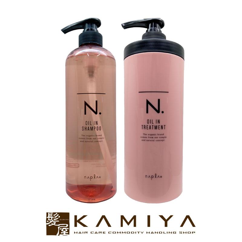 napla ナプラ N. エヌドット オイルイン シャンプー 750ml＋トリートメント 650g 計2個 ポンプセット|オイルイン オイルシャンプー : 髪屋 Yahoo!ショッピング店 ...
