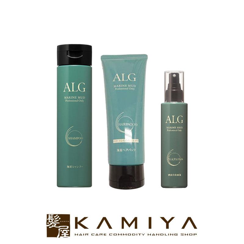 パシフィックプロダクツ アルグシャンプー 300ml＋ヘアパックVO 230g＋スキャルプローション 150ml 計3個セット|ALG ボトル 本体 トライアル 頭皮ケア : 髪屋 Yahoo ...