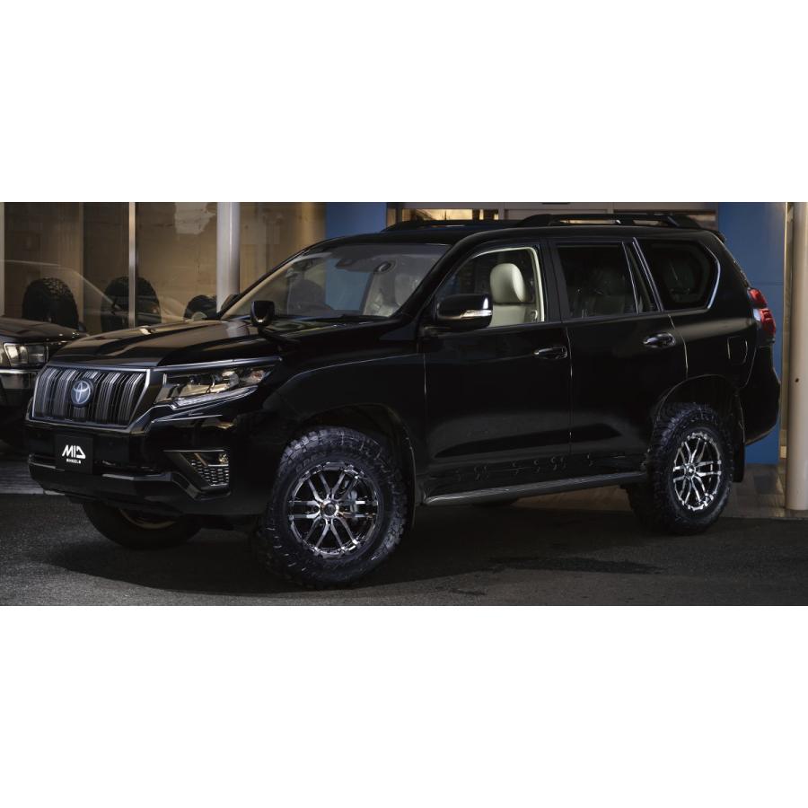 NITRO POWER 200系ハイエース M26 CROSS FANG クロスファング 16インチ 6.5J インセット38 6穴 PCD 139.7 ブラックメタリック/ミラーカット ...