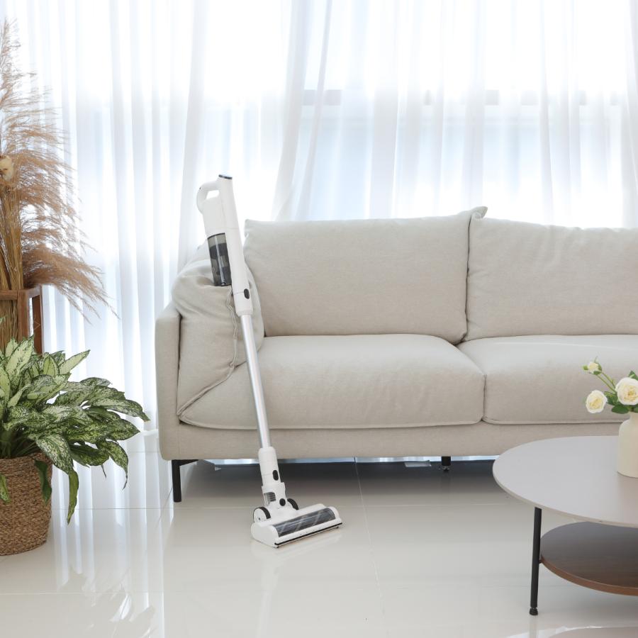掃除機 コードレス掃除機 スティッククリーナー RAYCOP Easy Clean レイコップイージークリーン ROV-100WH-S1収納スタンド付 強力吸引 アウトレット : rov ...