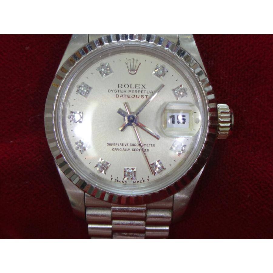 デイトジャスト ROLEX ロレックス 腕時計 レディース 69179G 10P デイトジャスト ROLEX ロレックス 腕時計 レディース 69179G 10P