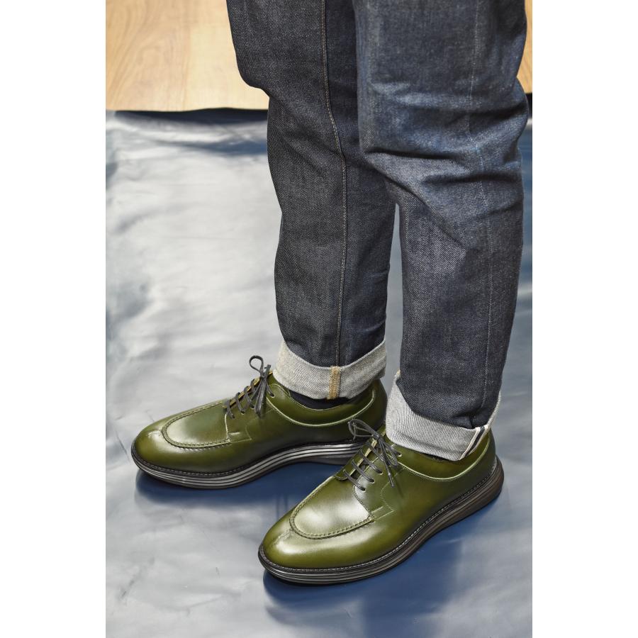 RAYMAR Rocky スキンステッチUチップ ドレススニーカー 本革 RAYMAR Rocky スキンステッチUチップ ドレススニーカー 本革
