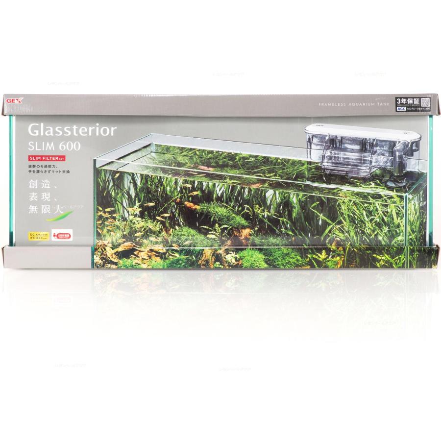 【全国送料無料】 GEX グラステリア 600スリム スリムフィルターセット : レヨンベールアクアYahoo!店 - 通販 - Yahoo!ショッピング