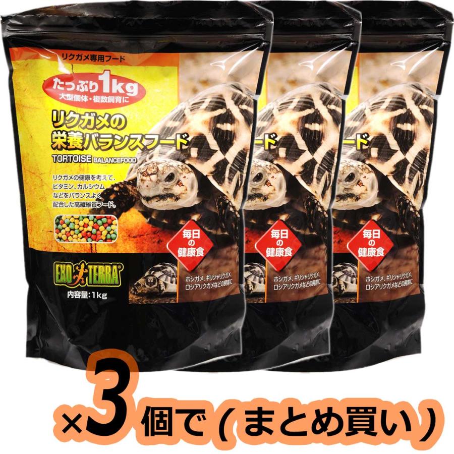 【全国送料無料】 GEX エキゾテラ リクガメの栄養バランスフード 1Kg ×3個まとめ買い : レヨンベールアクアYahoo!店 - 通販 - Yahoo!ショッピング