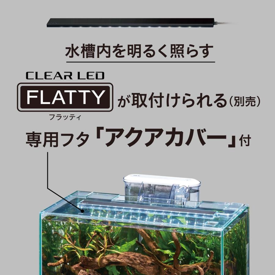 【全国送料無料】 GEX グラステリアFL400 ガラス水槽単体 新商品 :12791:レヨンベールアクアYahoo!店 - 通販 - Yahoo!ショッピング