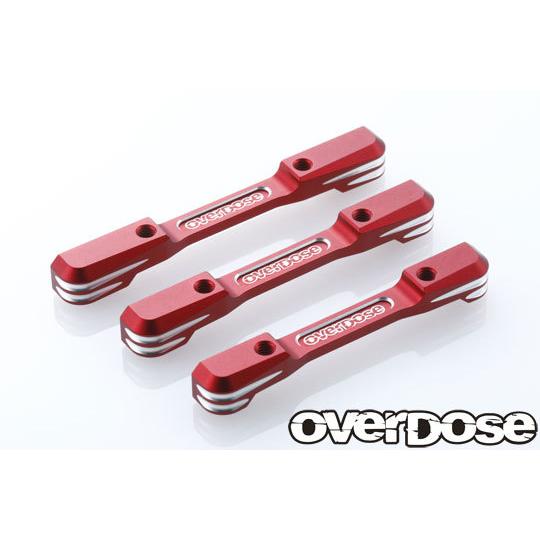 OVER DOSE OD2818 TC アルミローマウントサスマウントセット(For GALM/レッド) : ラジ魂ウェブショップ - 通販 ...