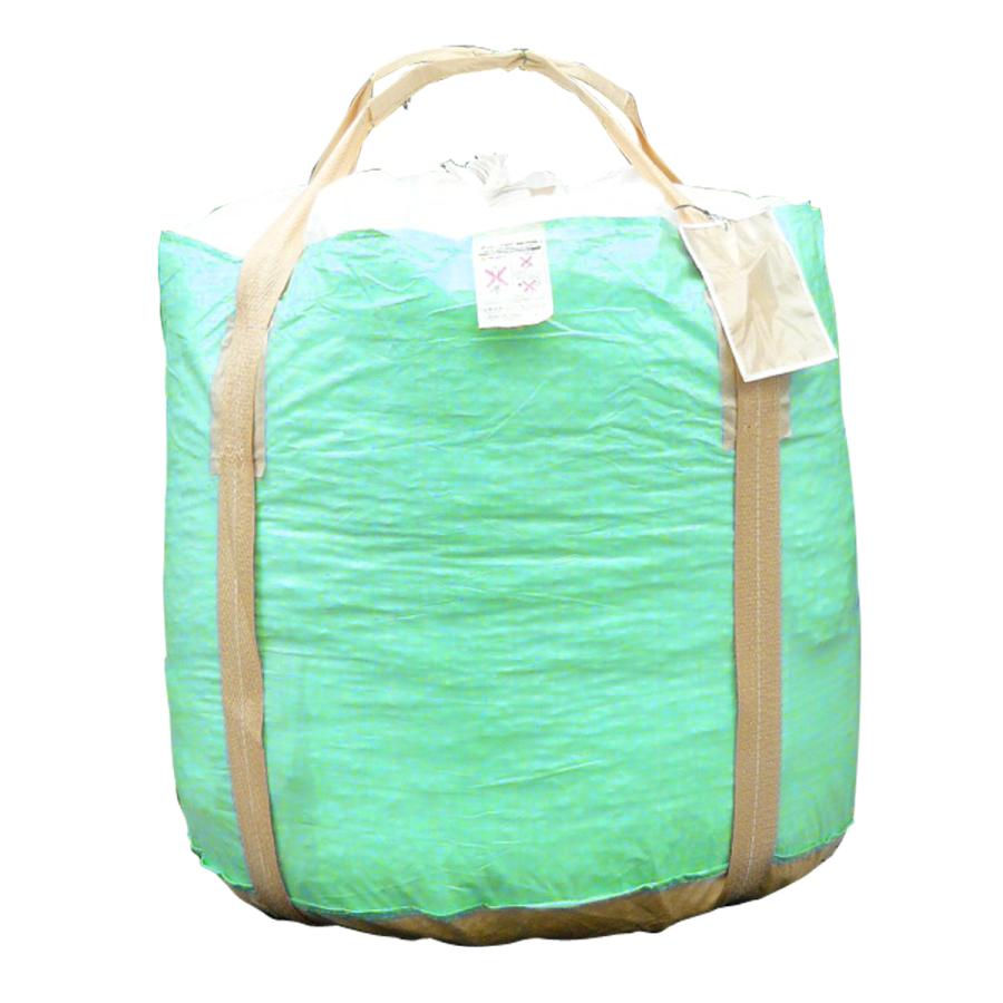 リレーバッグ RB-M-100R2B-DC(4色セット) ブルー／グリーン／オレンジ／クリア(透明) 耐荷重500kg 1,000リットル 1立米 直径1,130×高さ1,030(mm) 丸型 ...