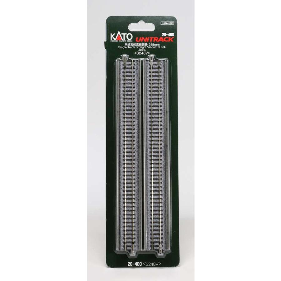 カトー 【ネコポス対応】KATO(カトー)/20-400/単線高架直線線路 248mm(2本入) : ラジコン夢空間 - 通販 - Yahoo!ショッピング