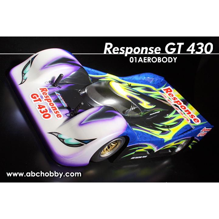 ABCホビー/67054/01エアロボディ レスポンス GT430 ボディセット ABCホビー/67054/01エアロボディ レスポンス GT430 ボディセット