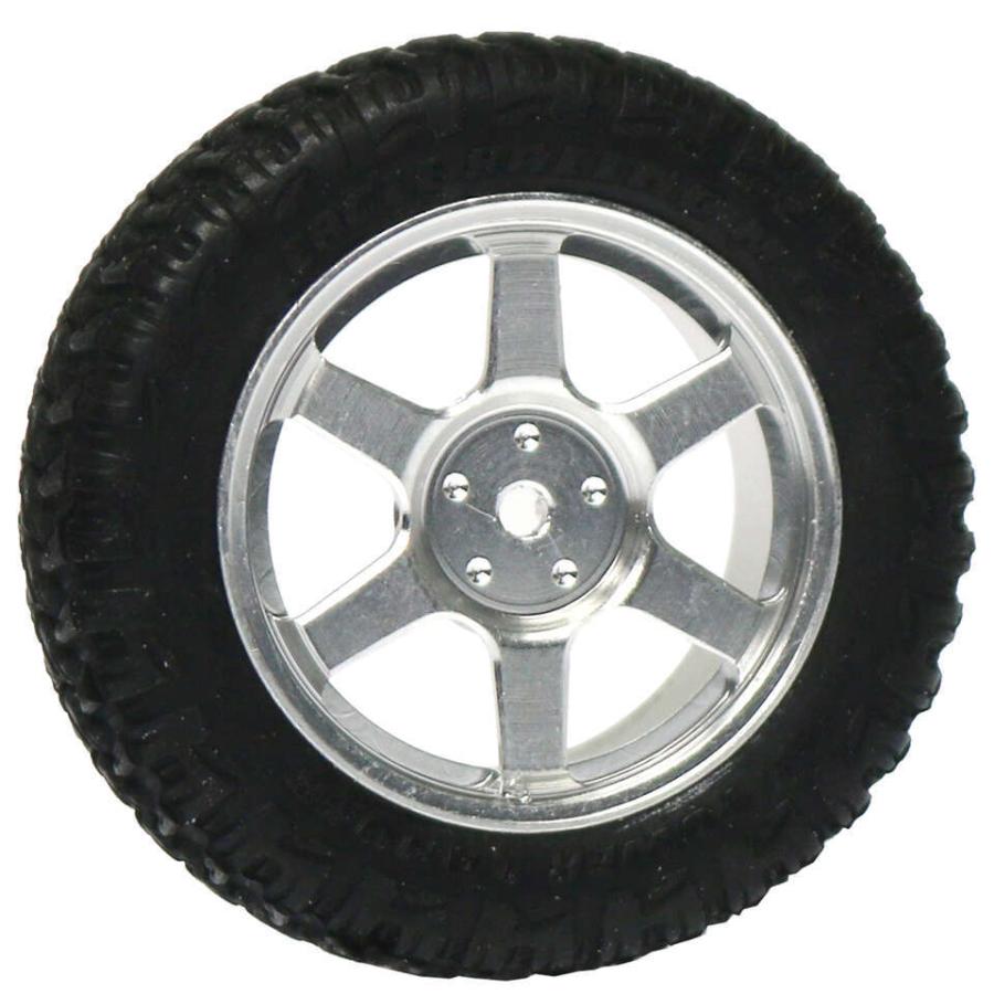 【ネコポス対応】EAGLE(イーグル)/MINI-Z4X4-6SSI1/SP6スポークホイル:MINI-Z4X4ジムニー用(シルバー)1個入 : mini-z4x4-6ssi1 : ラジコン夢 ...