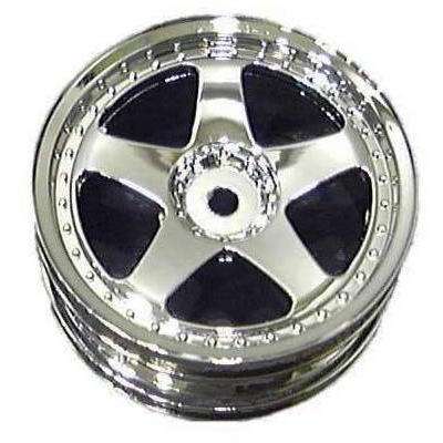 OPTION No.1 【ネコポス対応】OPTION No.1(オプションNo.1)/NO-300/5本スポークメッキホイール(26mm/2コ入) : ラジコン夢空間 - 通販 - Yahoo ...