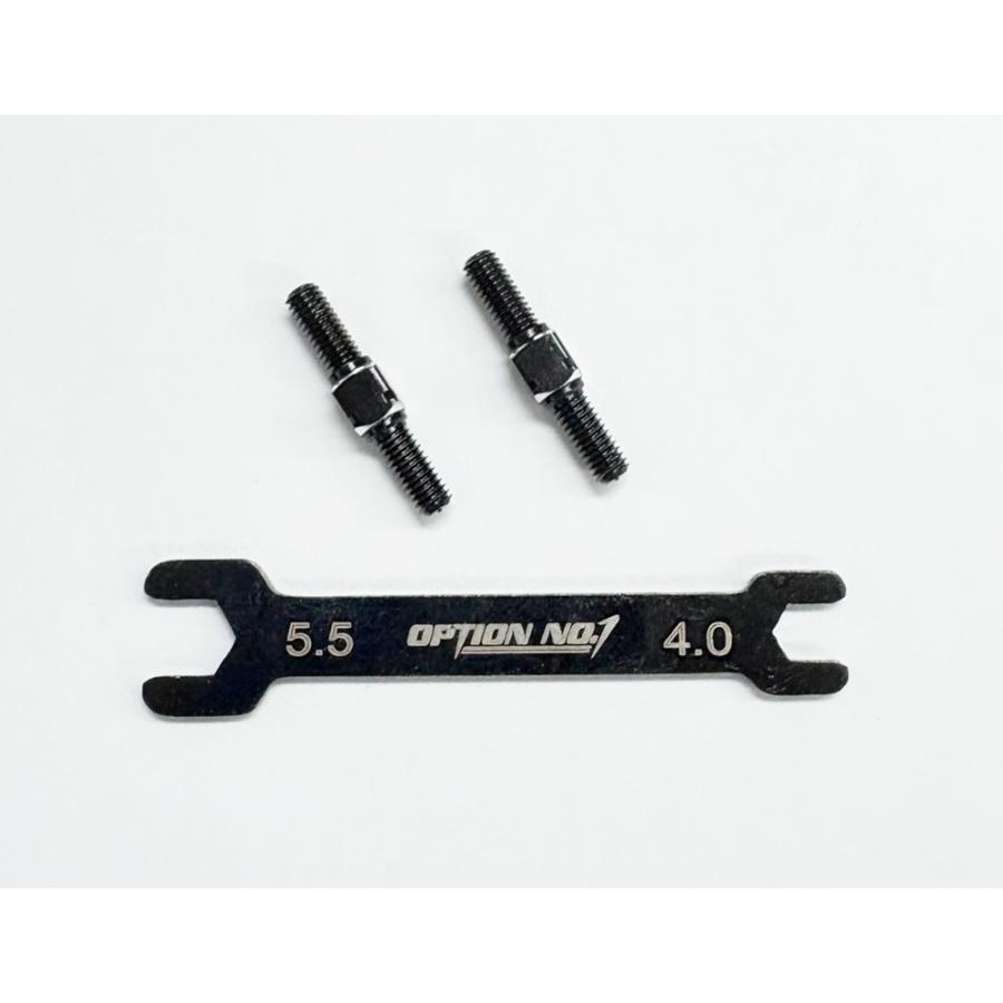 OPTION No.1 【ネコポス対応】OPTION No.1(オプションNo.1)/PR-003/アルミターンバックル・M3*20mm 2個 ...