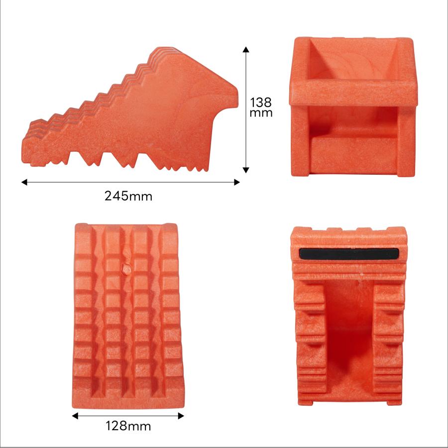 タイヤストッパー 1個 軽自動車〜4tトラック迄対応 F-TS239-1 輪止め 乗用車 Fesco : カーショップRCA NEXT - 通販 - Yahoo!ショッピング