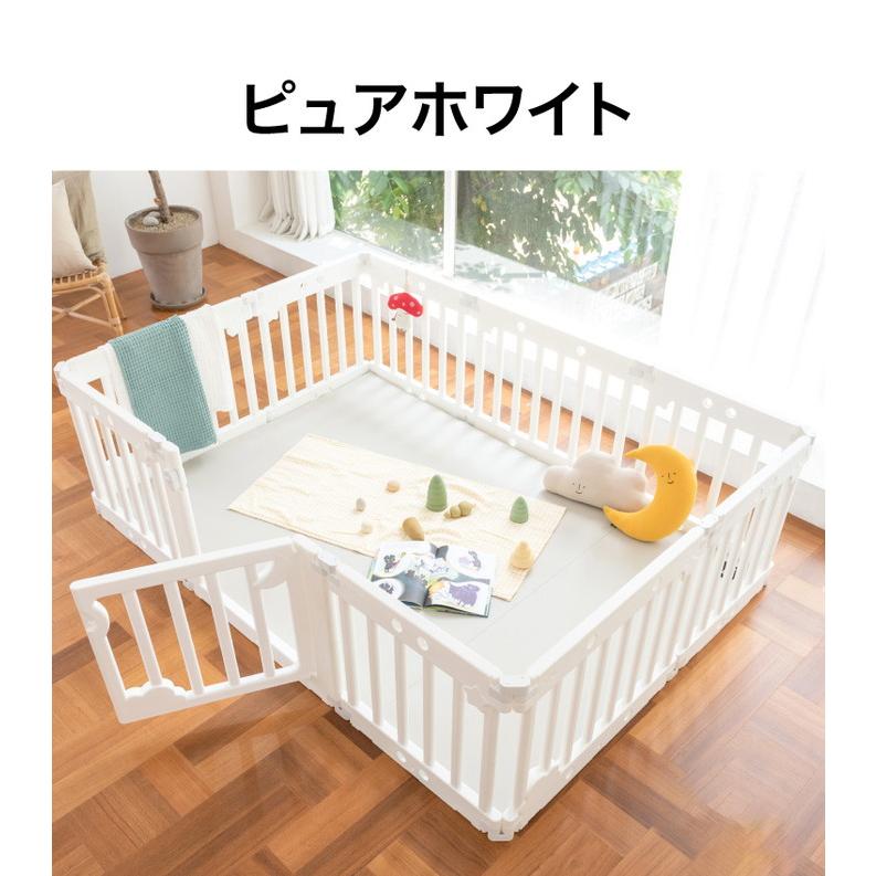 inuibebe ベビーサークル ドア付き 10枚セット 140×200cm 韓国ブランド ベビーゲート 柵 パネル 仕切り ケージ ベビー 赤ちゃん キッズ 出産祝い 代引不可 : リコメン ...