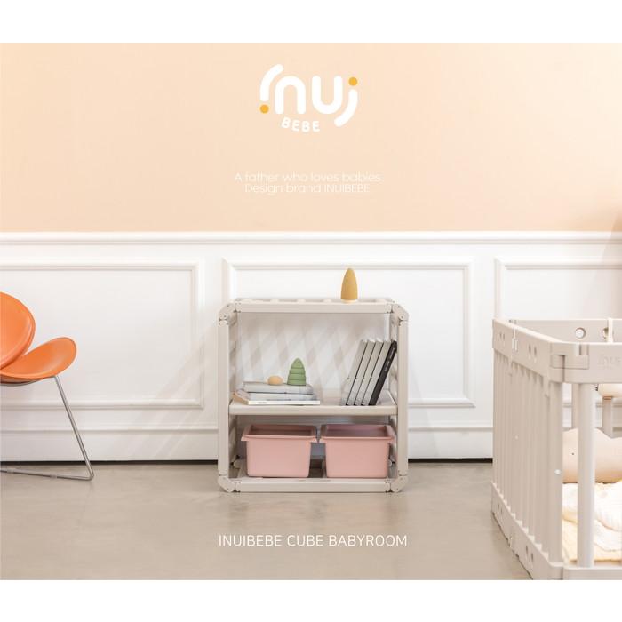 inuibebe 追加オプション 専用棚板&箱セット ベビーサークルおもちゃ棚 専用棚板1枚 収納箱2個 代引不可 : リコメン堂インテリア館 - 通販 - Yahoo!ショッピング