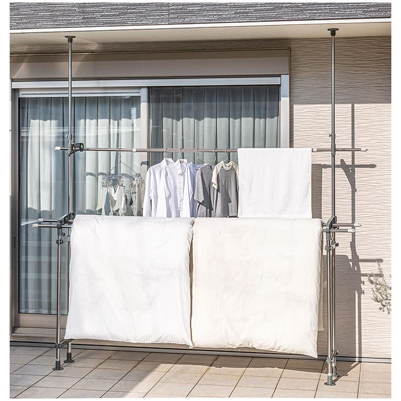 セキスイ ステンレス ベランダ用物干し台 スタンドポール DSL-10 積水樹脂 物干し ものほし 干し台 代引不可 :3r-4906648093304:リコメン堂インテリア館 - 通販 ...