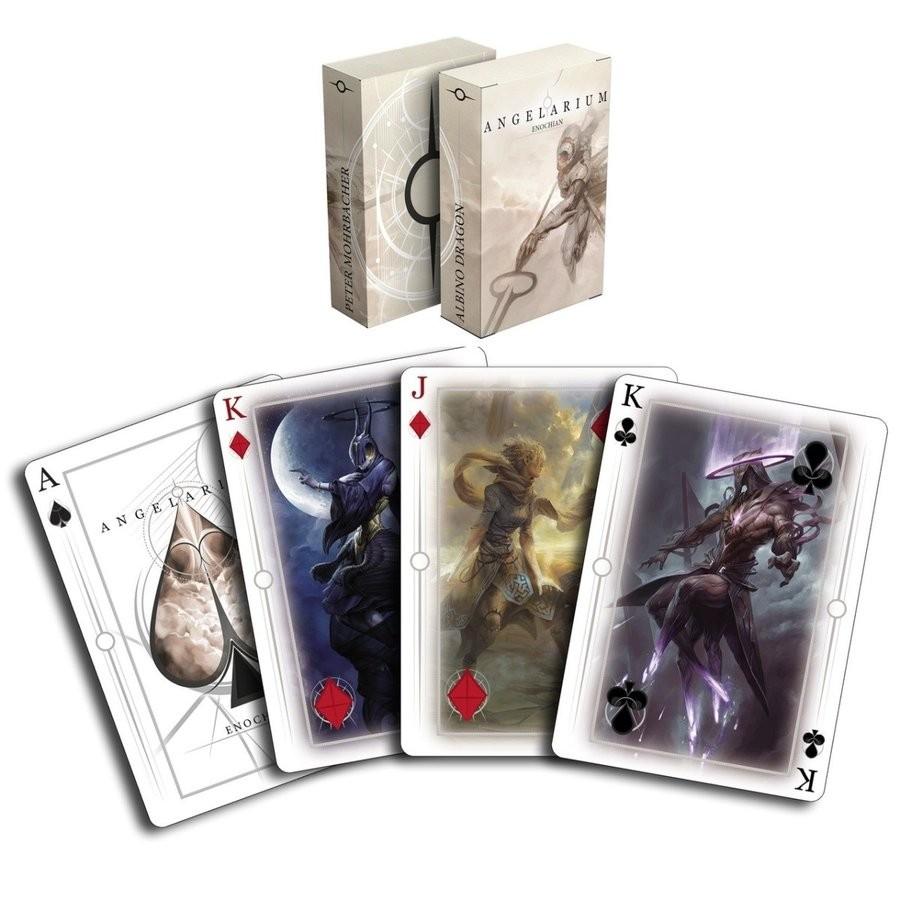 3Deck-Set Bicycle Albino Dragon Angelarium Playing Cards : レアコレクターズユニオン ...