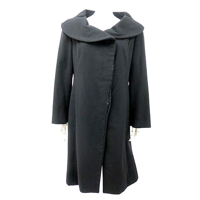 TABASA 【中古】TABASA PLUS タバサプラス コート レディース ロング丈 ブラック 冬 : リサイクルブティックABC - 通販 - Yahoo!ショッピング