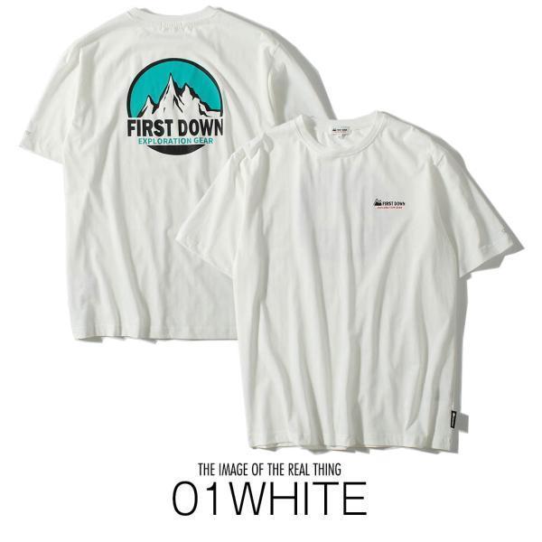 FIRST DOWN Tシャツ 接触冷感キシリトールプリント EXPLORATION GEAR ファーストダウン メンズ 半袖 涼しい ポイント利用 : Re-AP - 通販 - Yahoo ...
