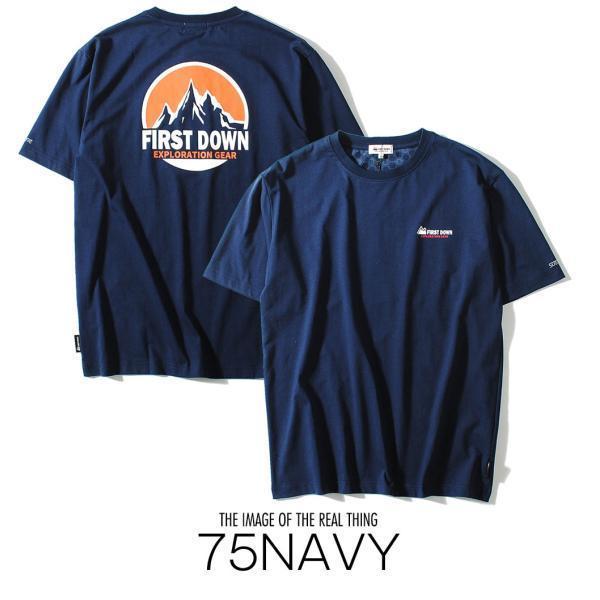 FIRST DOWN Tシャツ 接触冷感キシリトールプリント EXPLORATION GEAR ファーストダウン メンズ 半袖 涼しい ポイント利用 : Re-AP - 通販 - Yahoo ...