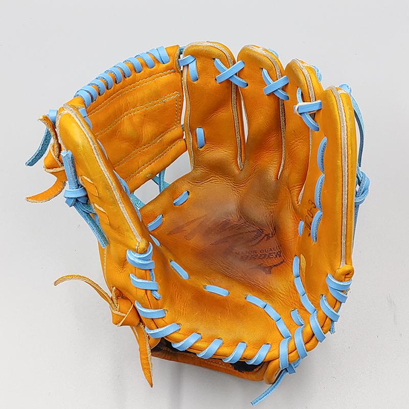 【全紐交換済み】 ミズノ 軟式グローブ / 内野手用 型付け済み (mizuno グラブ) [KA235] :KA235:野球グローブ再生工房 Re-Birth - 通販 - Yahoo!ショッピング