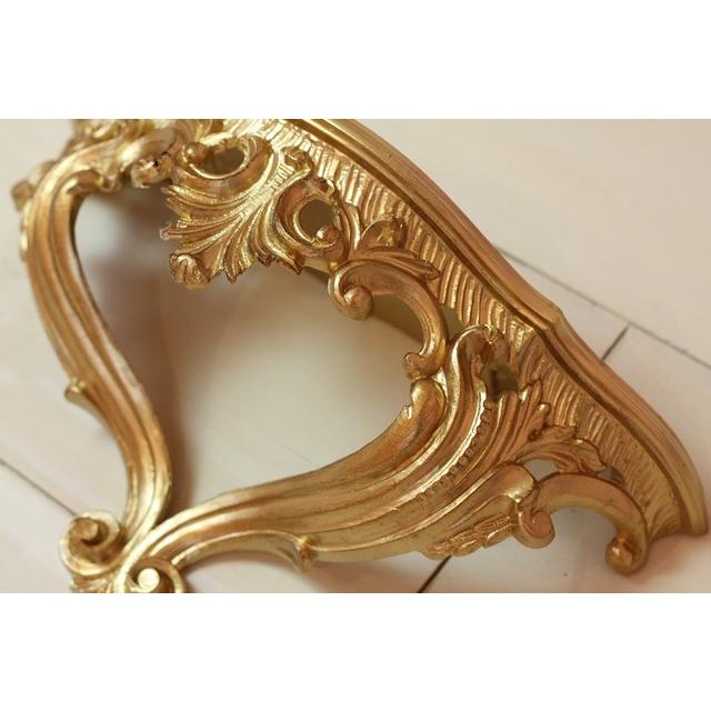 イタリア製 ゴールドコンソール 壁掛け飾り棚REG1-CP67G/ISA-0122 :10004111:リエルショップ - 通販 ...