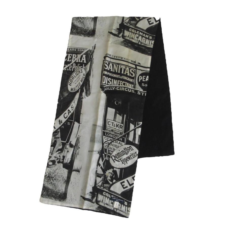 COMME des GARCONS HOMME COMMEdesGARCONS コムデギャルソンオム ロンドンプリント ストール ブラック HD-K405 メンズ /TNT : コムレイド ...