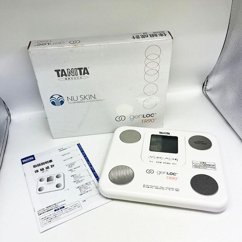 NU SKIN 新品未使用 ニュースキン TANITA タニタ 体組成計 BC-751 genLOC TR90 : カッタリーナ - 通販 - Yahoo!ショッピング