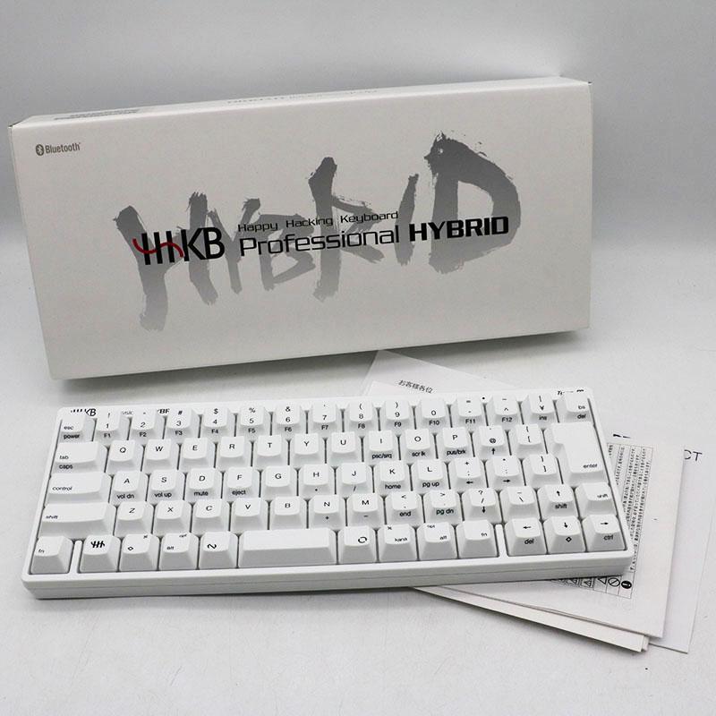 美品 PFU Limited HHKB Professional HYBRID PD-KB820YSC Type-S 日本語配列/雪 Bluetooth ワイヤレス キーボード 元箱あり ...