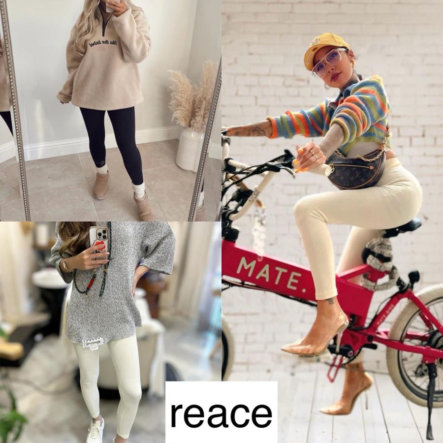 リブレギンス 白黒 海外ファッション スパッツ 可愛い おしゃれ レディース 無地 送料無料 :b043:reace - 通販 - Yahoo ...
