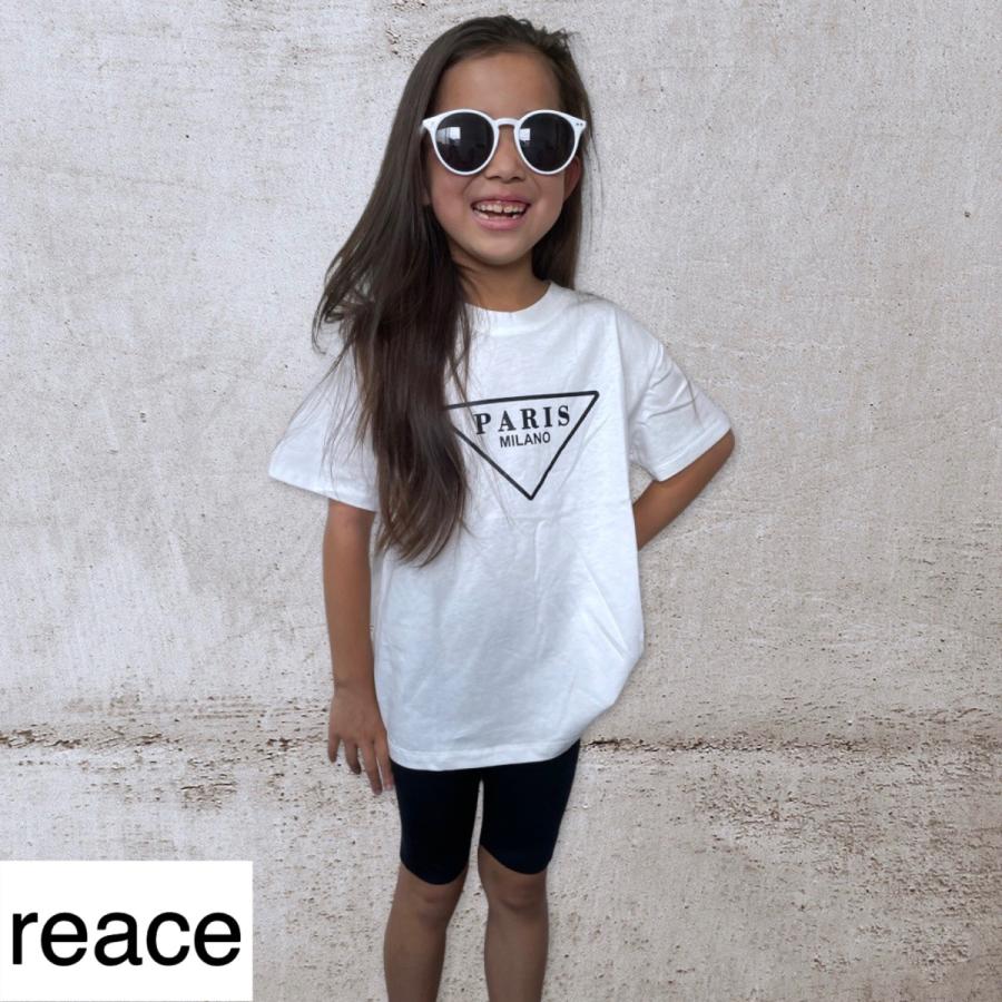 キッズ 子供服 Tシャツ 半袖 おしゃれ 白 黒 シンプル 男の子 女の子 100 120 130 ロゴプリント 送料無料 :k009 ...