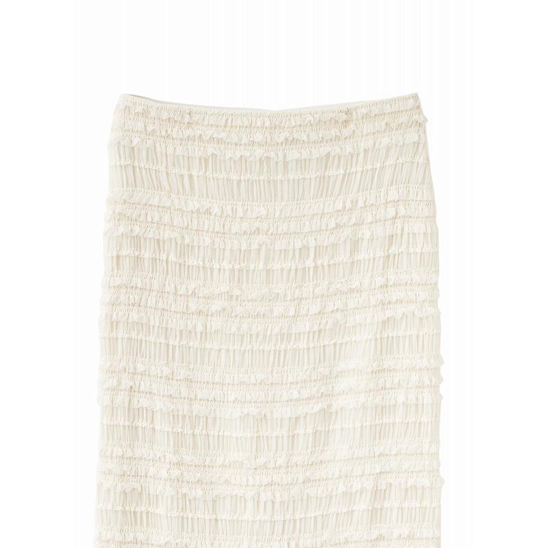 ココディール 即日発送/COCODEAL フリルシャーリングタイトスカート 75317443 2025春夏 : セレクトショップreal - 通販 - Yahoo!ショッピング