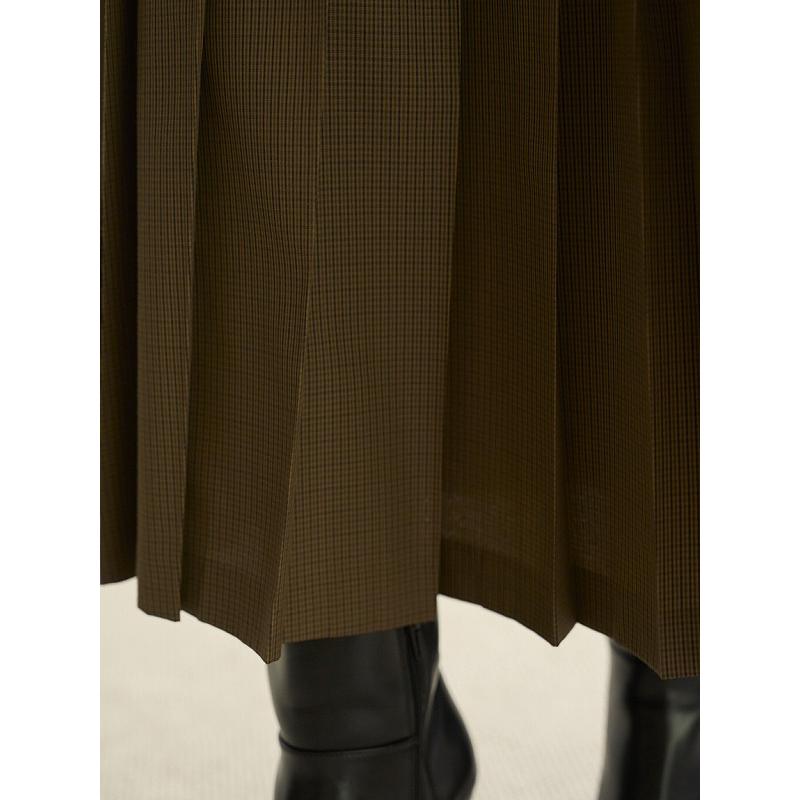 SNIDEL \10%OFF 7/14(月)12時〜／予約商品/SNIDEL スナイデル ベルト付きプリーツロングスカート SWFS254129 8月上〜9月上入荷予定 25FW 2025秋冬 ...