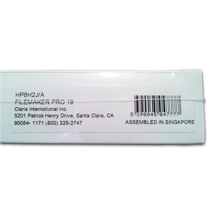 Claris FileMaker Pro 19 | HP8H2J/A : リアルスケープ Yahoo!店 - 通販 - Yahoo!ショッピング