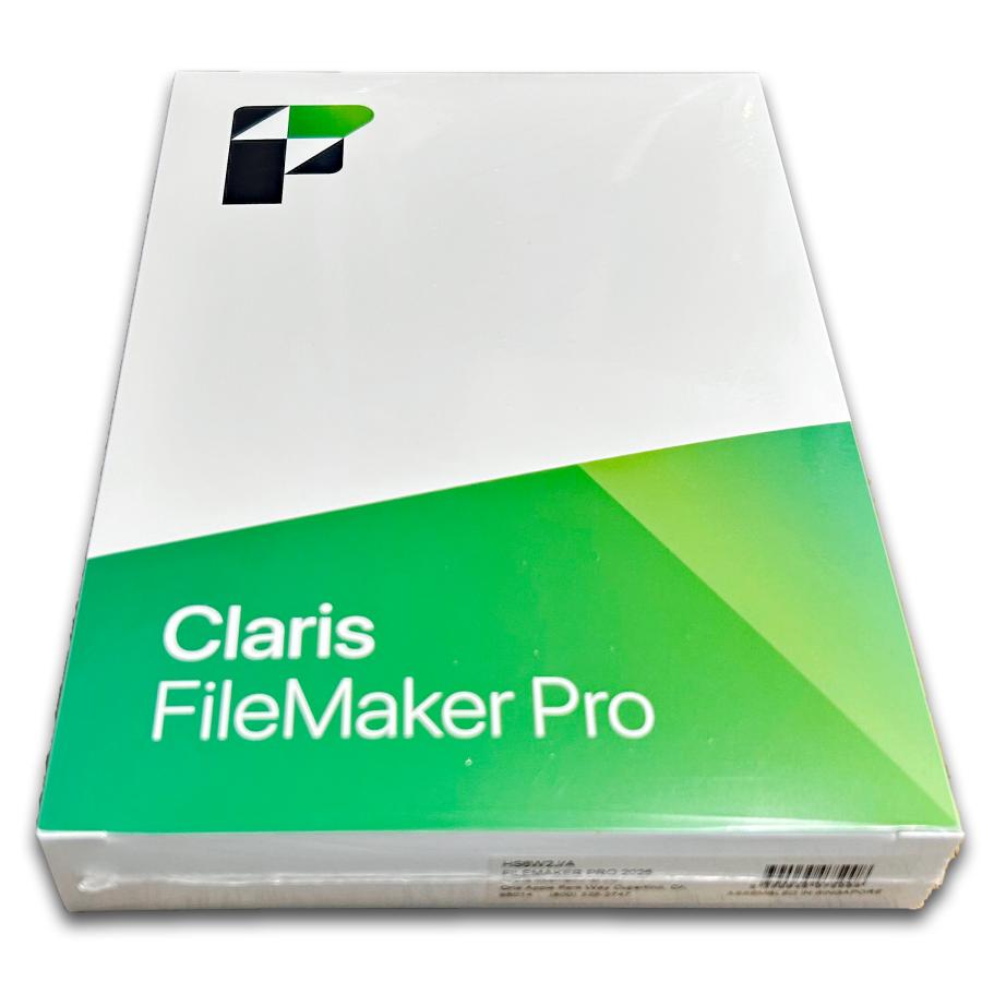 Claris FileMaker Pro 2025 | HS6W2J/A : リアルスケープ Yahoo!店 - 通販 - Yahoo!ショッピング