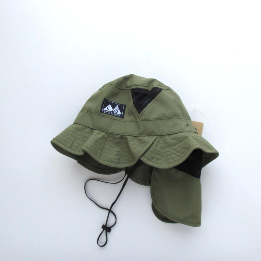 stample CAMP STAMPLE スタンプル ダブルバイザーアウトドアハット カーキ スモークピンク キッズ帽子 : realclothes - 通販 - Yahoo!ショッピング