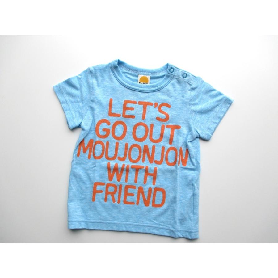 moujonjon 60%OFF mou jon 日本製ネオンカラーTシャツ ライトブルー ライトグリーン オレンジ 90cm 95cm ...