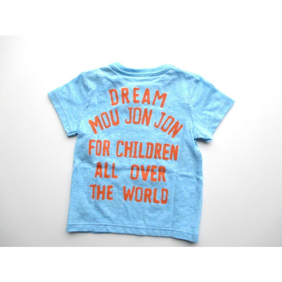 moujonjon 60%OFF mou jon 日本製ネオンカラーTシャツ ライトブルー ライトグリーン オレンジ 90cm 95cm ...