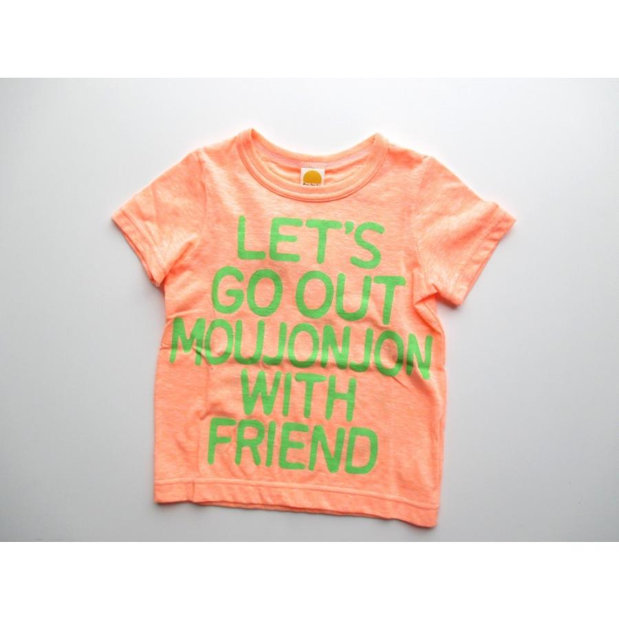 moujonjon 60%OFF mou jon 日本製ネオンカラーTシャツ ライトブルー ライトグリーン オレンジ 90cm 95cm ...