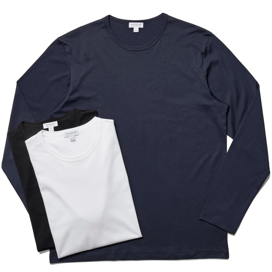 SUNSPEL サンスペル スーピマコットン クラシックロングスリーブTシャツ クルーネック カットソー : ring - 通販 - Yahoo!ショッピング