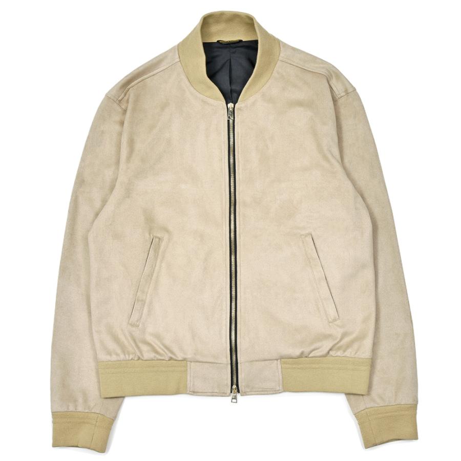 giabsarchivio（ジャブスアルキヴィオ）BARDI GOLD エコスエード ジャージー セットアップ対応 MA-1 ブルゾン ...