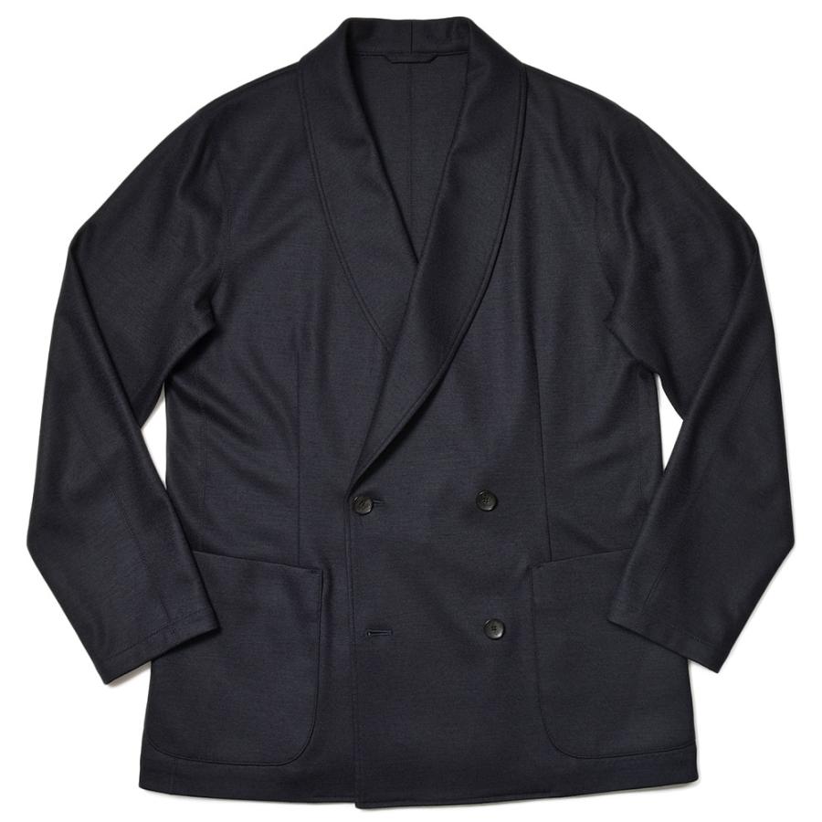 Paul Stuart ポールスチュアート スムースウールジャージー ダブル4B ショールカラー TPSジャケット : ring - 通販 - Yahoo!ショッピング