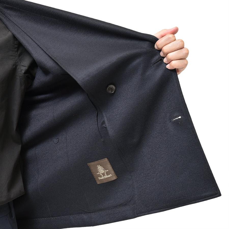 Paul Stuart ポールスチュアート スムースウールジャージー ダブル4B ショールカラー TPSジャケット : ring - 通販 - Yahoo!ショッピング
