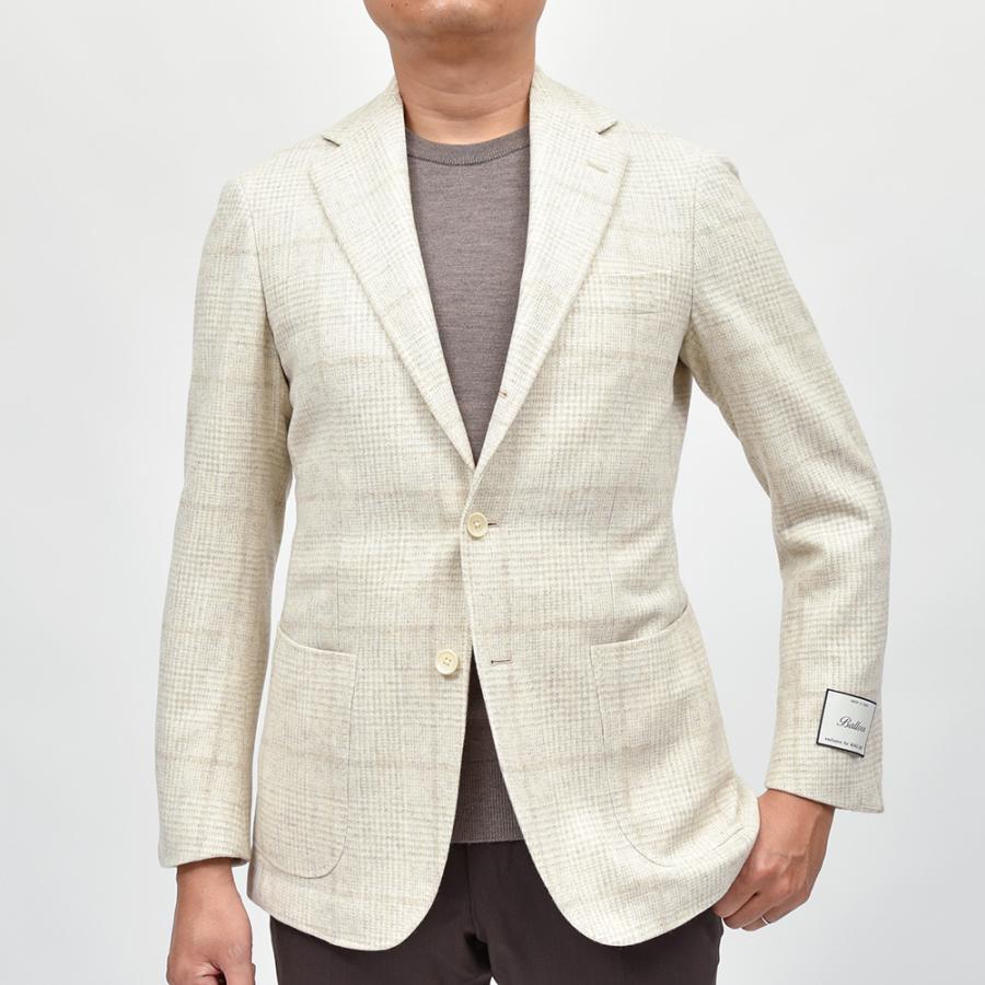RING JACKET リングヂャケット Balloon バルーン ウール グレンチェック シングル3Bジャケット NO-300F ...