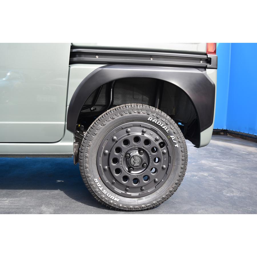 【REALSPEED】リアルスピード ホンダ N-VAN（JJ1/JJ2）用オーバーフェンダー 1台分（フロント・リアセット） オートリアル（autoreal） エヌバン : nvan-04 ...