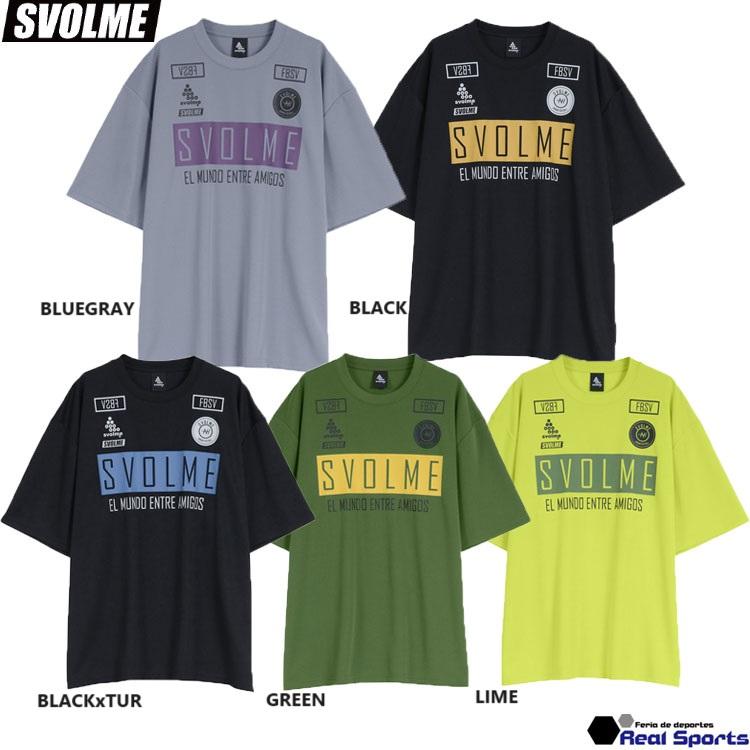 特価【SVOLME スボルメ】24SS ワイドFBロゴプラT24SDG 1241-24500 プラシャツ オーバーサイズ レアルスポーツ : 1241-24500 : レアルスポーツYahoo ...