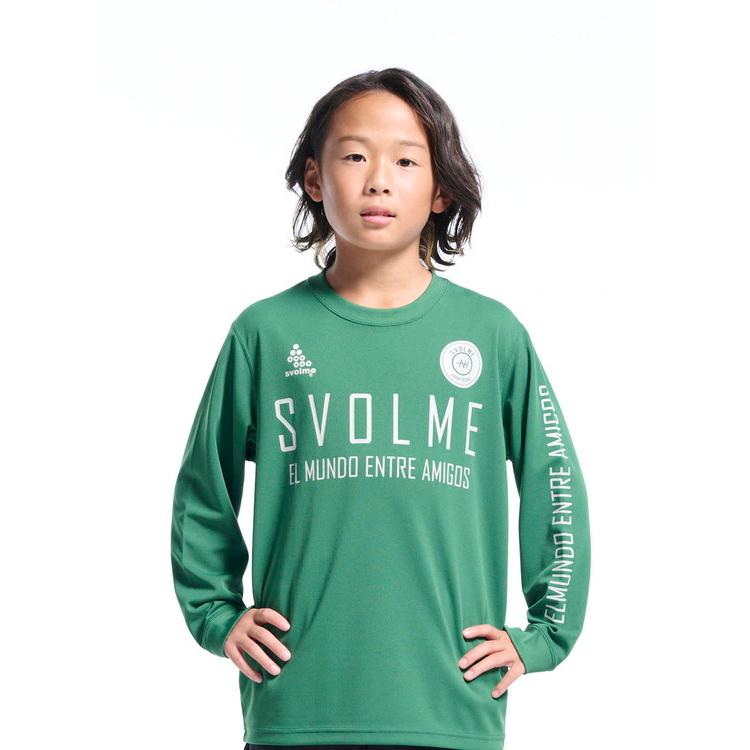 SVOLME 特価【SVOLME スボルメ】ジュニア 24SS JRロゴロングプラT 24SDG 1241-25300 長袖 プラシャツ サッカーウエア レアルスポーツ : レアルスポーツ ...