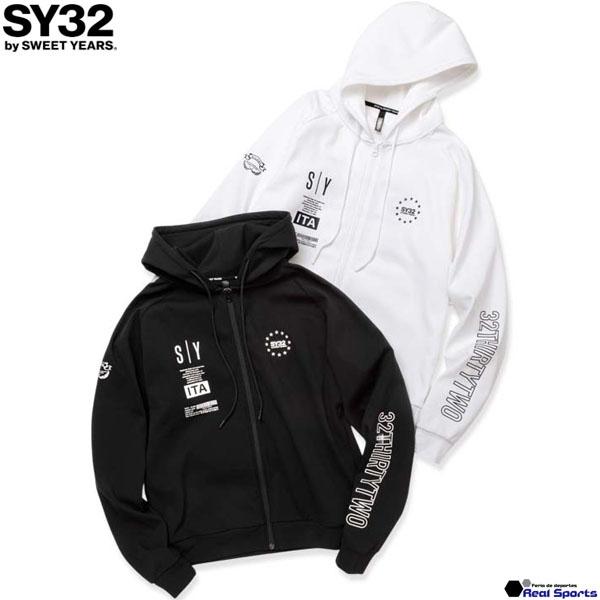 SY32 by SWEET YEARS 【SY32 YEARS】24FW MULTI LOGO HIGH QUALITY ZIP HOODIE ...