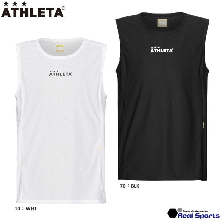 ATHLETA 【ATHLETA アスレタ】インナーシャツ 18027 ノースリーブ サッカー フットサル レアルスポーツ : レアルスポーツYahoo!店 - 通販 - Yahoo!ショッピング